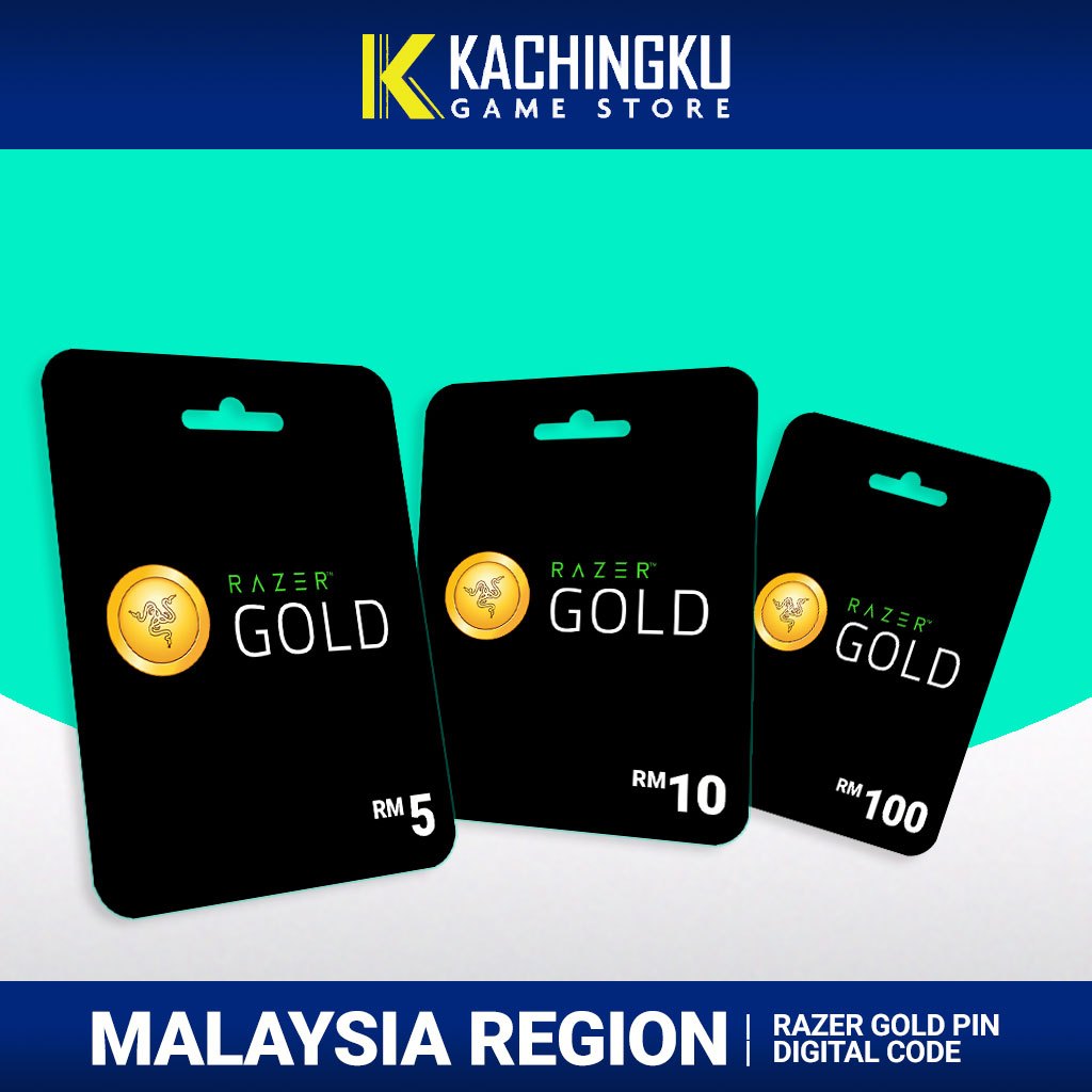 Razer Gold MALAYSIA / MY - RM50 RM100 RM200 RM300 RM500 | Shopee Malaysia