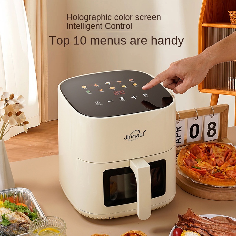 Air Fryer 8L Smart Touch Screen Air Fryer Oven Oil Free Fryer | Shopee ...