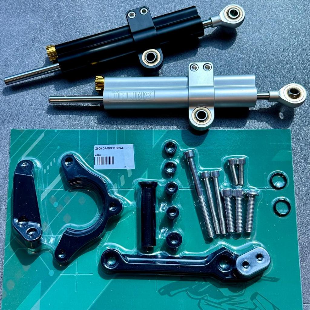 Z900 OHLINS STEERING DAMPER SIAP DAMPER BRACKET 100% PLUG N PLAY ONLY ...