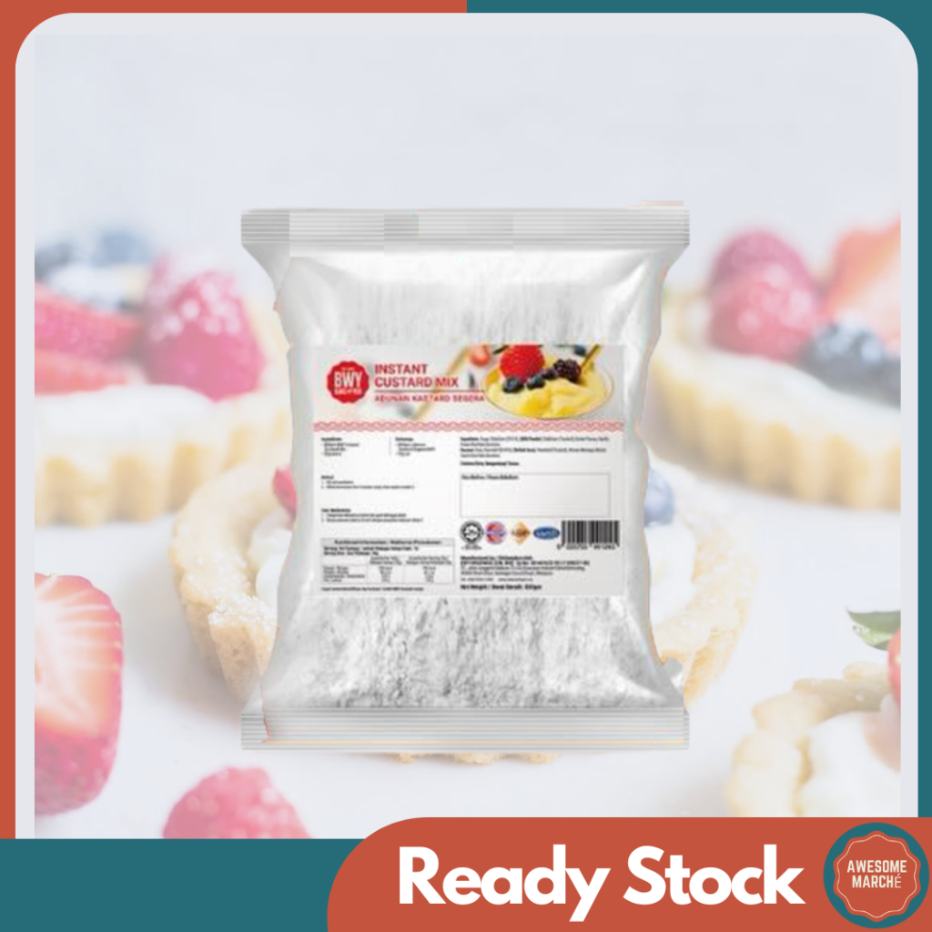 BWY Instant Custard Powder Mix 800g Adunan Kastard Segera EXP Oct 2025 ...