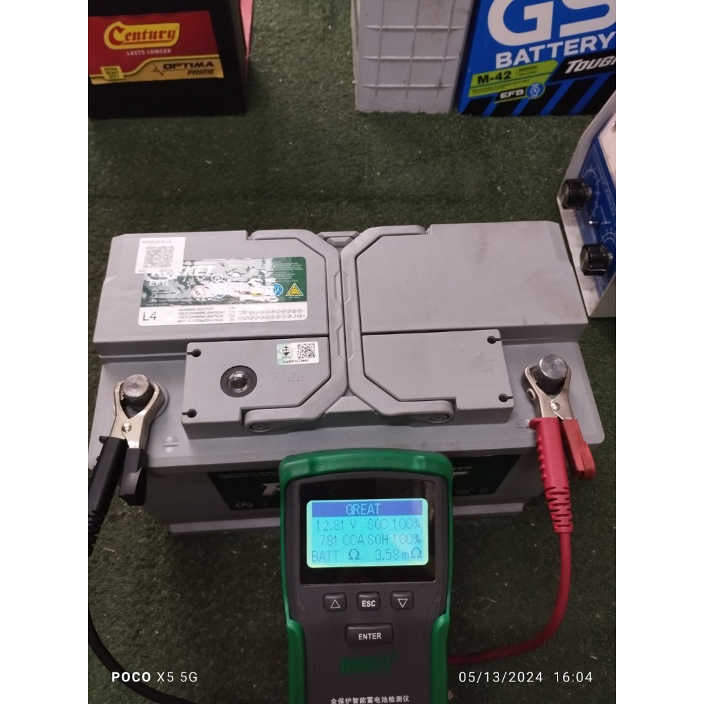 (USED) ROCKET DIN80 - LN4 (EFB) - Advanced Stop Start Battery - BMW F22 ...