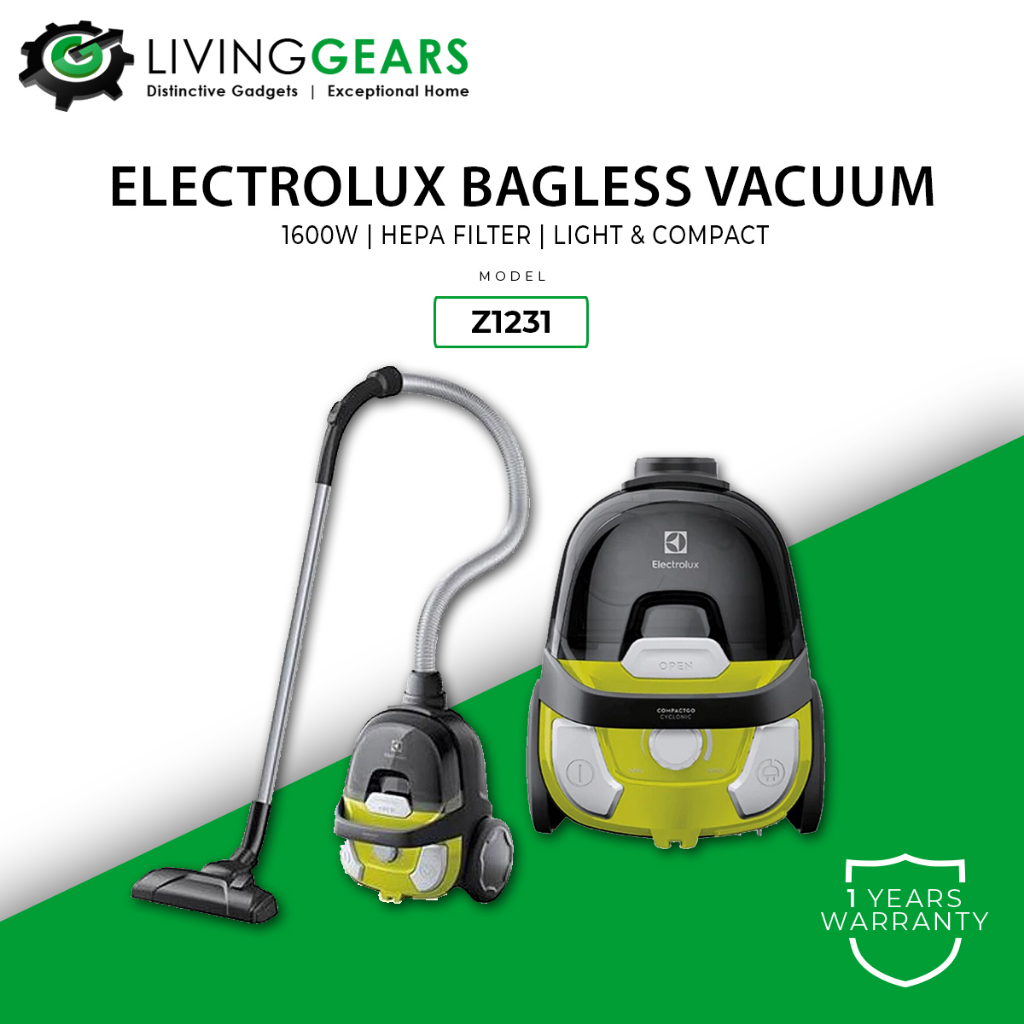 Electrolux Z1231 / Z1230 Vacuum Cleaner Bagless DustPro Nozzle (1L ...