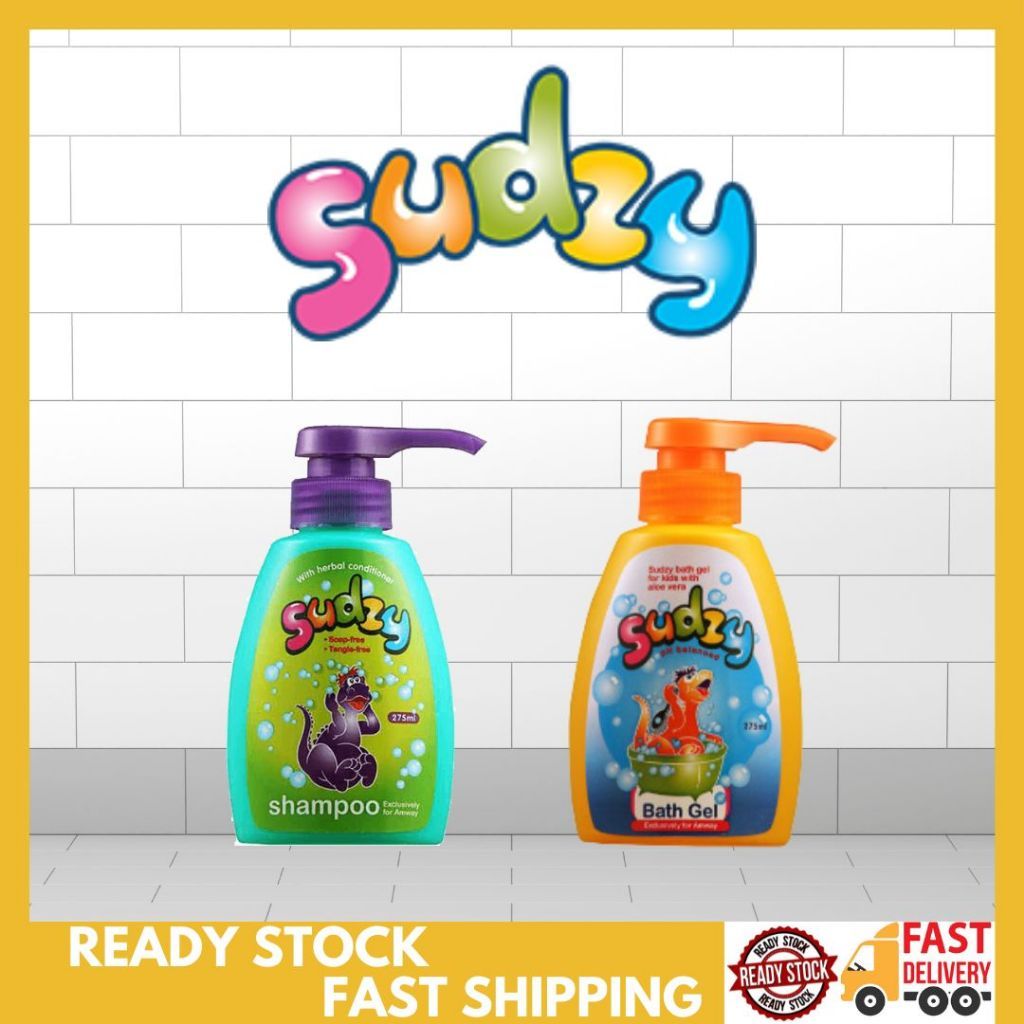 CNC [Ready Stock] SUDZY Bath Gel & Shampoo- 275ml | Shopee Malaysia