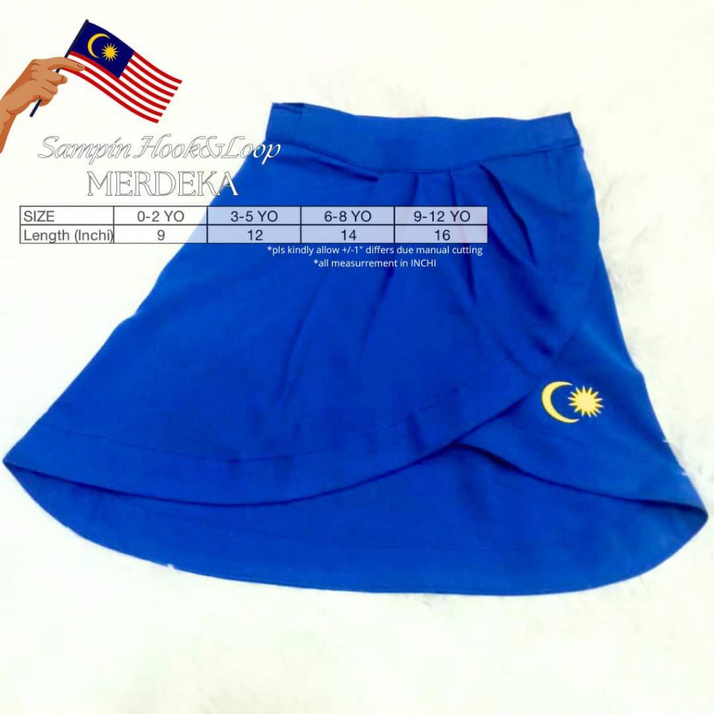 ‼️Ready Stock‼️ Sampin Merdeka Budak Sampin Merdeka Kanak-kanak Sampin ...