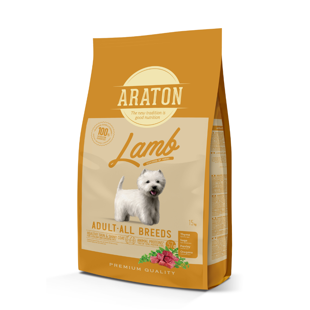Araton Dog Lamb Adult 15kg | Dog Dry Food | Shopee Malaysia