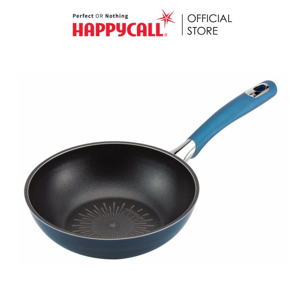 HAPPYCALL Classic Titanium IH Wok Pan (24cm) 3001-0237 | Shopee Malaysia