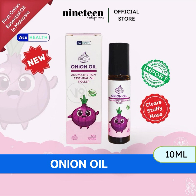 AcuHEALTH Onion Oil for Baby Children Adult Aromatherapy Essential Oil ...