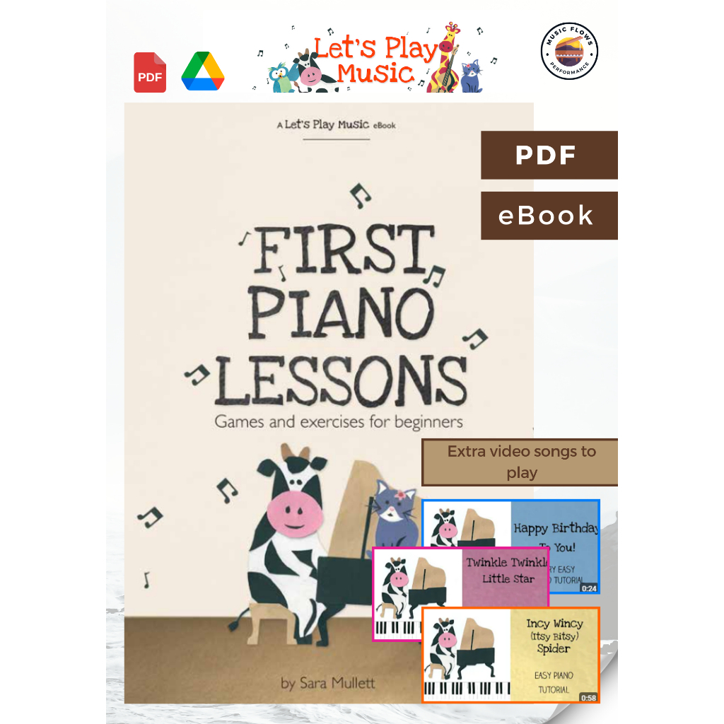 First Piano Lessons I Step By Step Guide : Introduction To The Piano ...