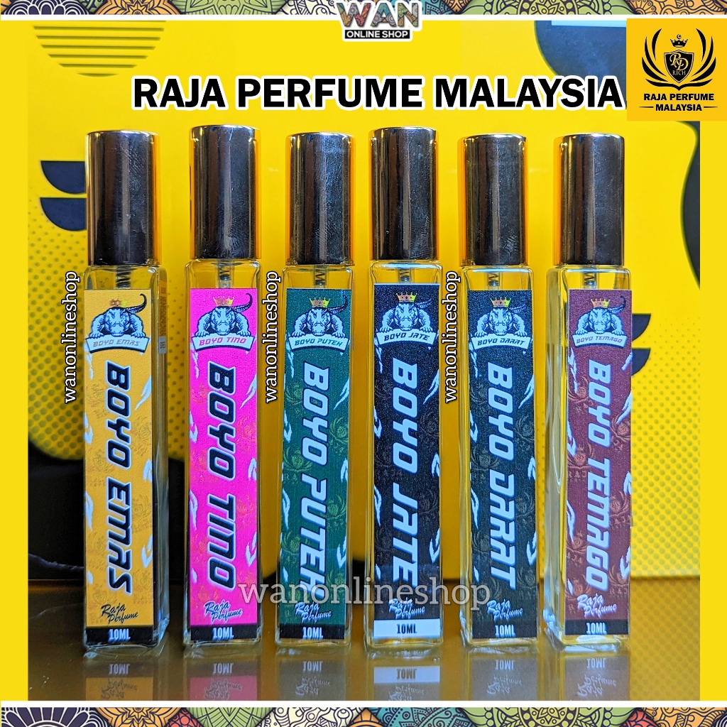 Original Raja Perfume Boyo Temago | Boyo Darat | Boyo Jate | Boyo Puteh ...