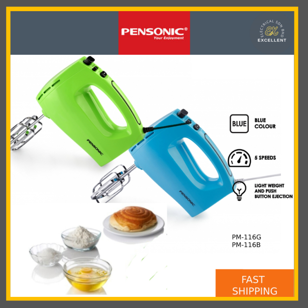 Pensonic Hand Mixer PM-116 (G) | Shopee Malaysia
