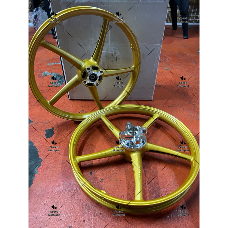 SPORT RIM SP522 SIAP ADAPTER CNC CUSTOM Y125/LC5S | Shopee Malaysia