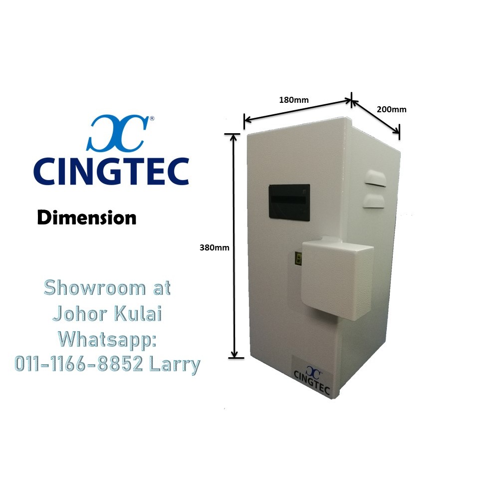 Timer Control Box (Note Acceptor / Note & Coin Slot) - Cingtec | Shopee ...