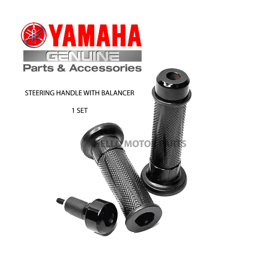 YAMAHA LC135 HONDA WAVE125 HANDLE GRIP WITH BALANCER SET THROTTLE ...
