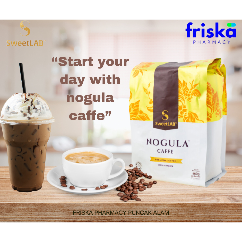 SweetLAB Nogula Caffe 100% Arabica 3 in 1 Instant Coffee (23g x 20 ...