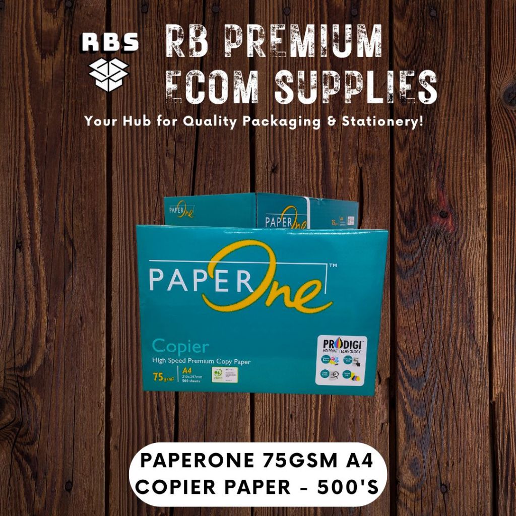 PAPERONE A4 Paper 75gsm - 1 BOX (5 reams x 500 sheets) | Shopee Malaysia