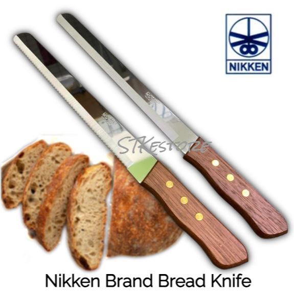 10"/12"/14" JAPAN NIKKEN Stainless Steel / Bread / Cake / Watermelon ...