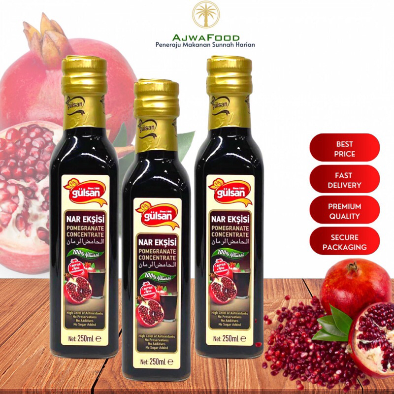 GULSAN PATI DELIMA 250ML NAR EKSISI 💯% ORIGINAL | Shopee Malaysia