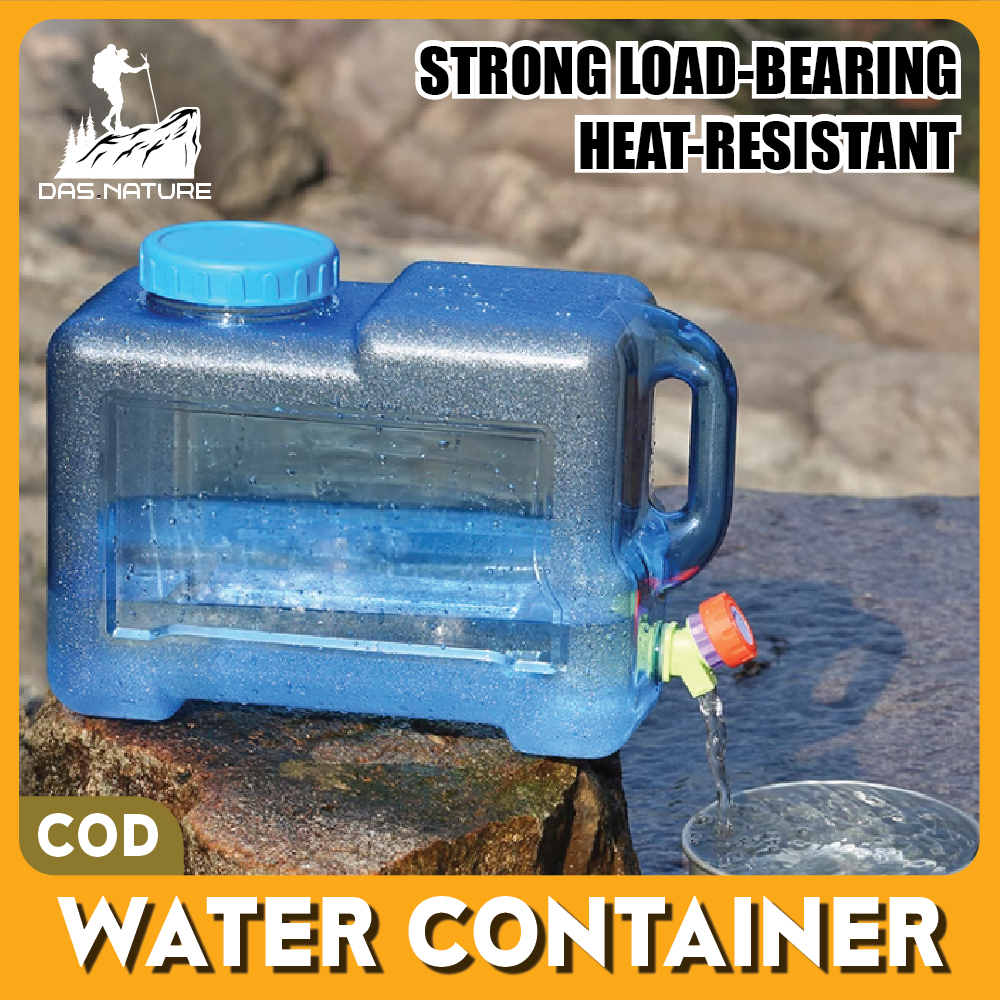 Portable Outdoor Water Barrel Water Bucket Water Tank Container with ...