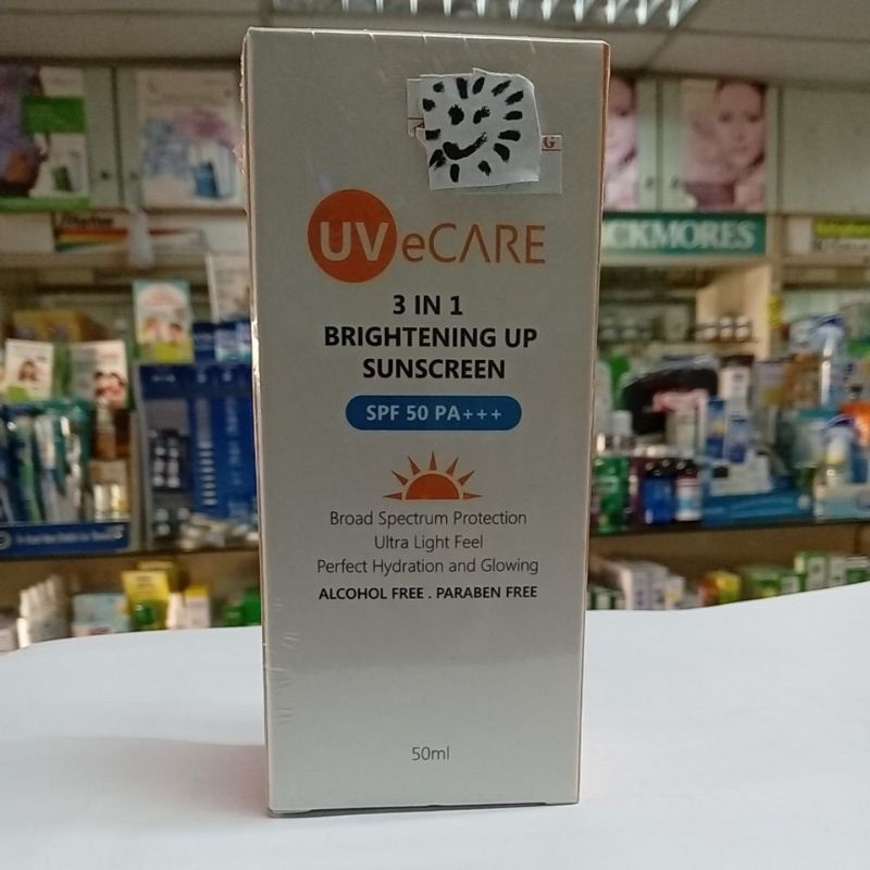 UV eCare 3 in 1 Brightening Up Sunscreen 50ml | Shopee Malaysia