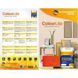 COLOURLAND 7L ( Colourlite Emulsion Paint 7L ) Cat Dinding Rumah 7 ...