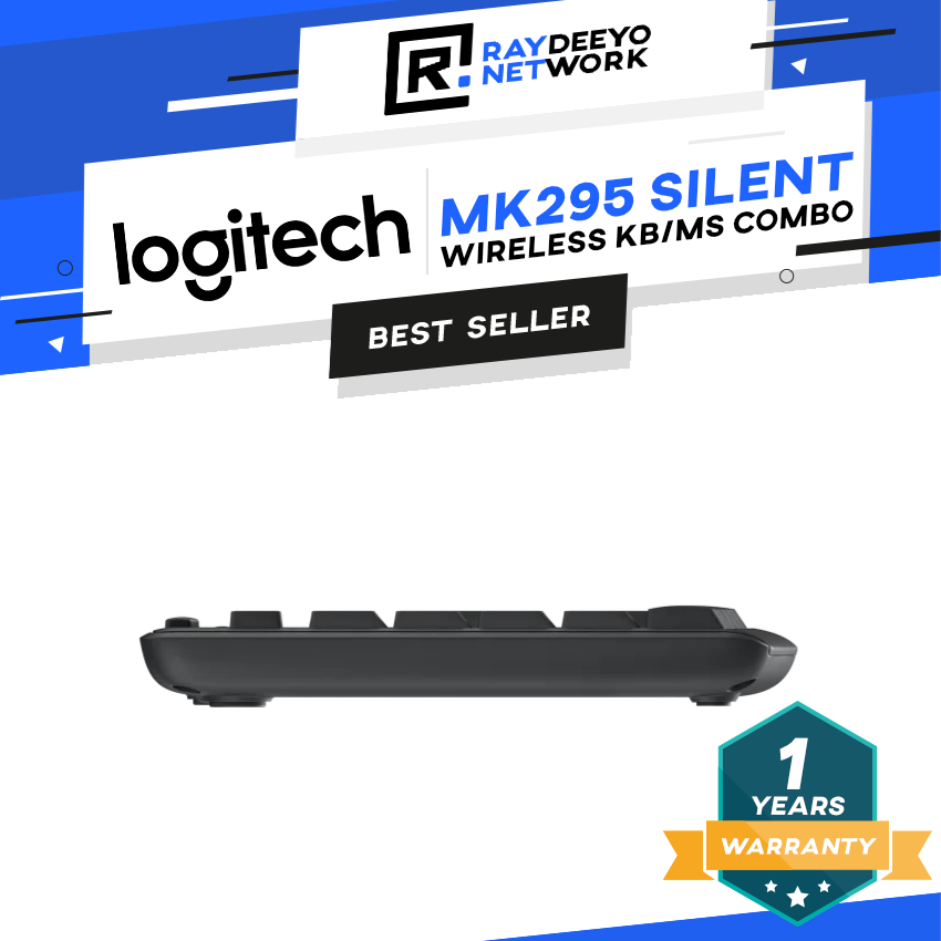 Logitech Mk295 Silent Wireless Keyboard And Mouse Combo [silenttouch 90 Less Clicking And Typing