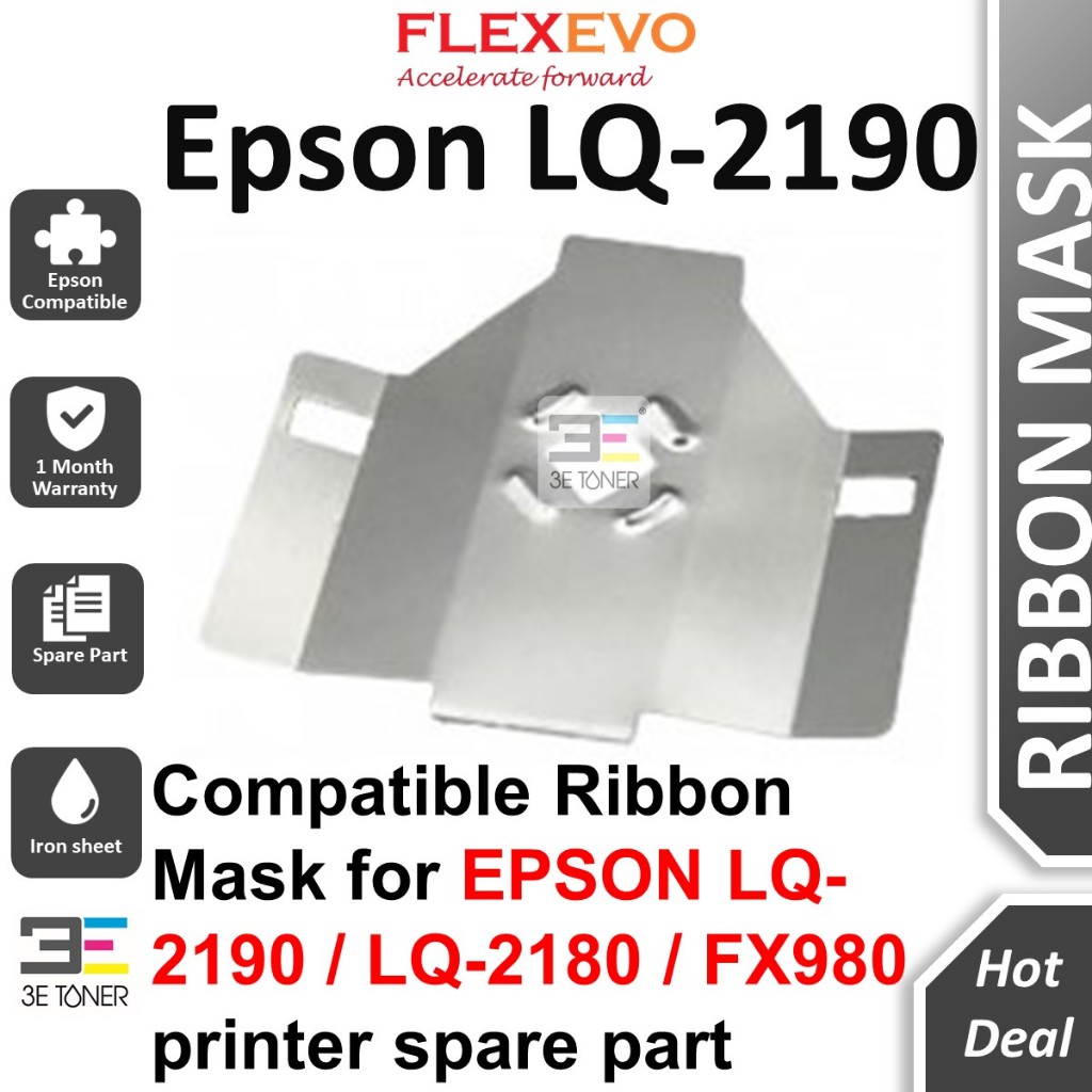 Ribbon Mask Compatible Epson LQ2190 LQ 2190 for Epson LQ-2190 LQ-2180 ...