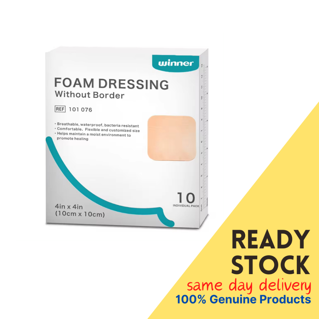 WINNER Foam Dressing [Without border] 10 PCS / Pack | Shopee Malaysia