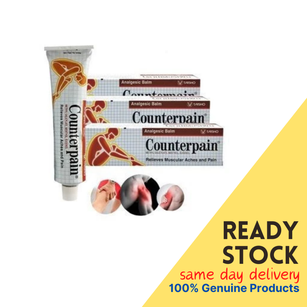 COUNTERPAIN ANALGESIC BALM 30G / 120G EXP09/2025 | Shopee Malaysia
