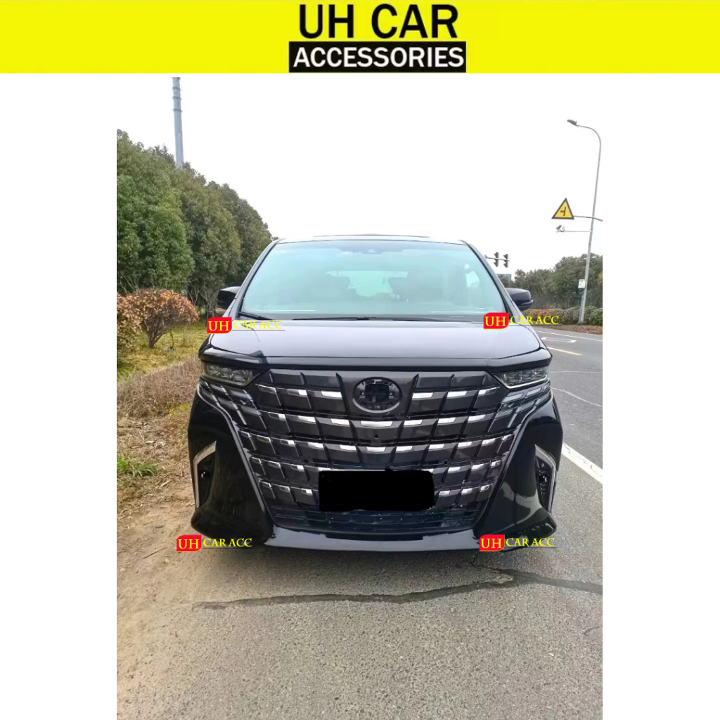 TOYOTA ALPHARD VELLFIRE AGH30 CONVERT TO AH40 AGH40 2024 ALPHARD BODYKIT BUMPER HEAD TAIL LAMP ...