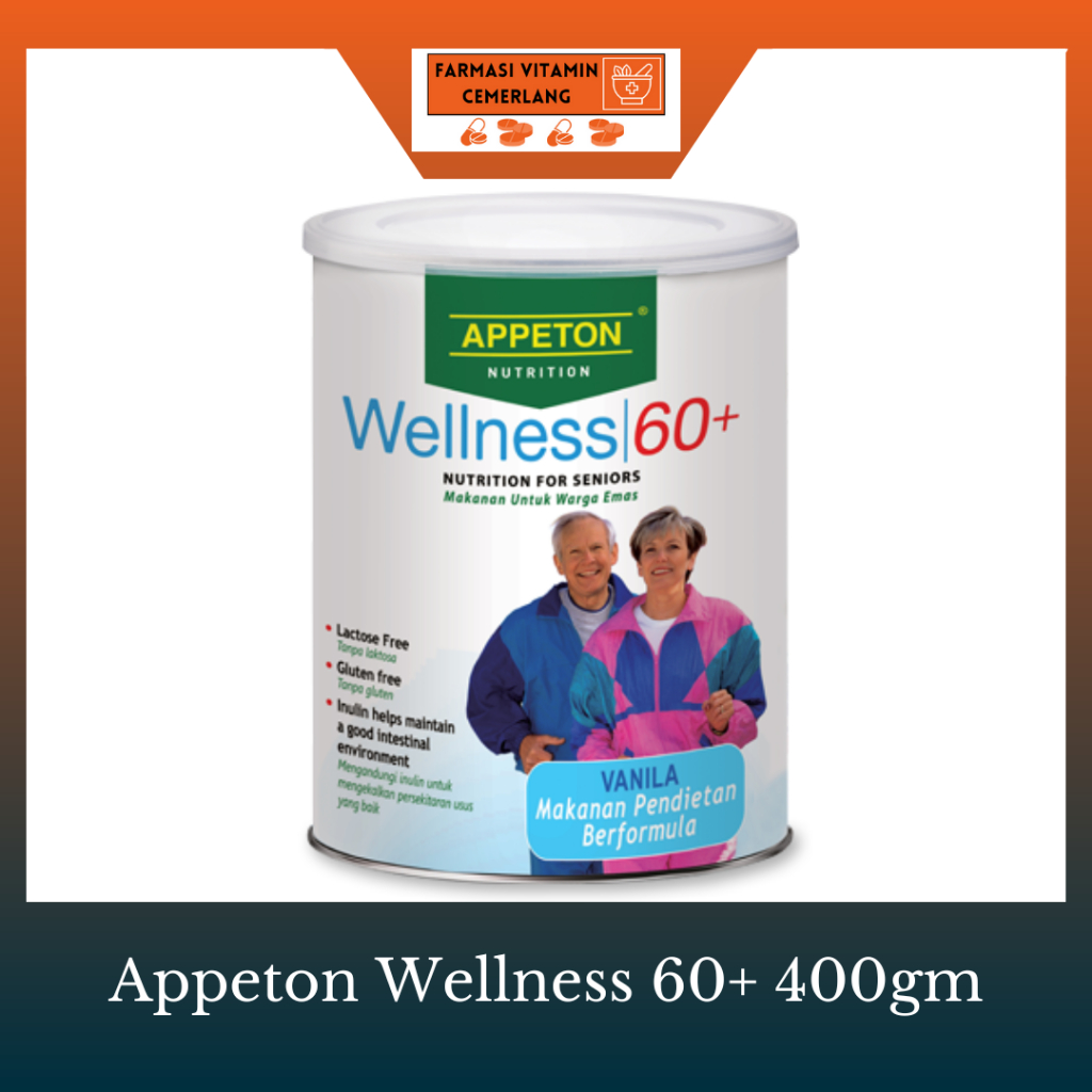 Appeton Wellness 60+ - milk for elderly (400g) | Shopee Malaysia