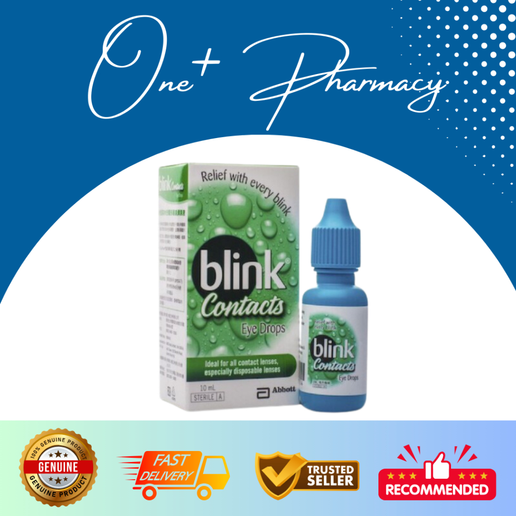 Blink Contacts Eye Drops 10ml | Shopee Malaysia