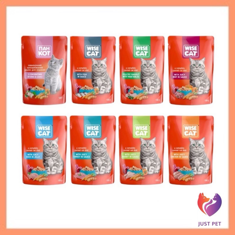 Wise Cat Complete Pouch 100g | Shopee Malaysia