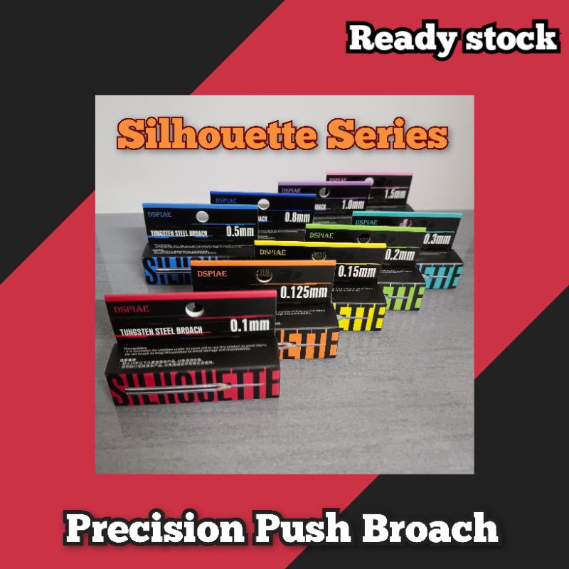 [Ready stock] DSPIAE YPB Silhouette Tungsten Steel Push Broach Plastic ...