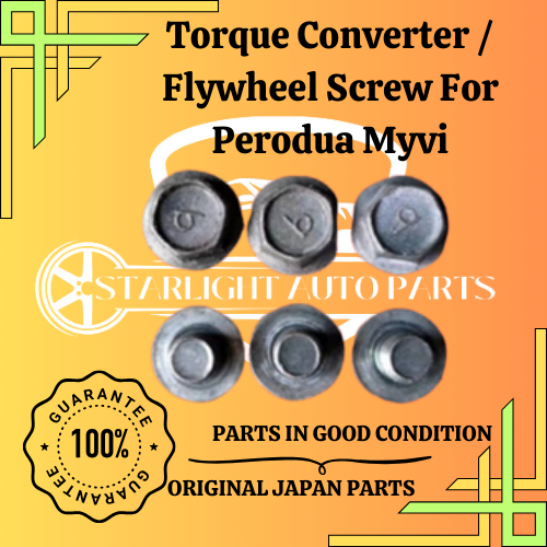 Torque Converter / Flywheel Screw For Perodua Myvi | Shopee Malaysia
