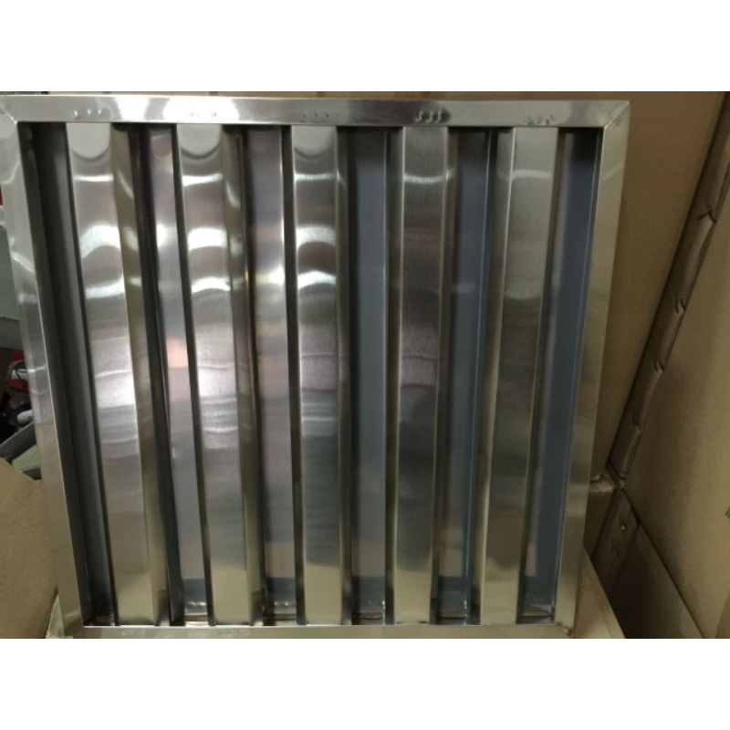 Stainless Steel Restaurant Kitchen Hood Grease Filter Baffle Filter ...