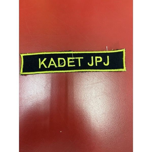 Sulam Nama KJPJ Kadet JPJ dan Velcro | Shopee Malaysia