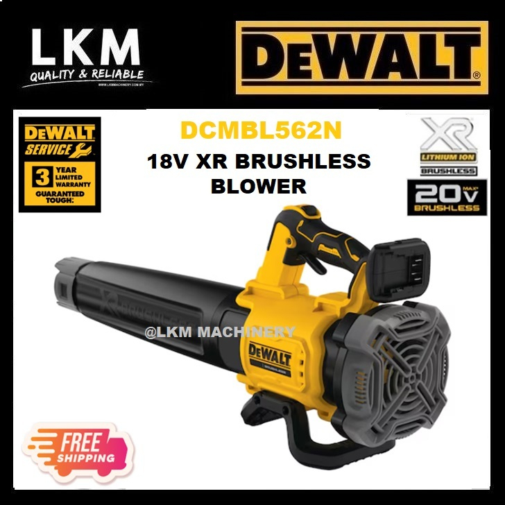 DEWALT DCMBL562N-XJ 18/20V Brushless Cordless Blower | Shopee Malaysia