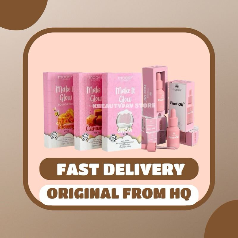 MAAEZ FOUNDATION 15g / MAAEZ COUNTOUR / MAEZ BLUSHER | Shopee Malaysia