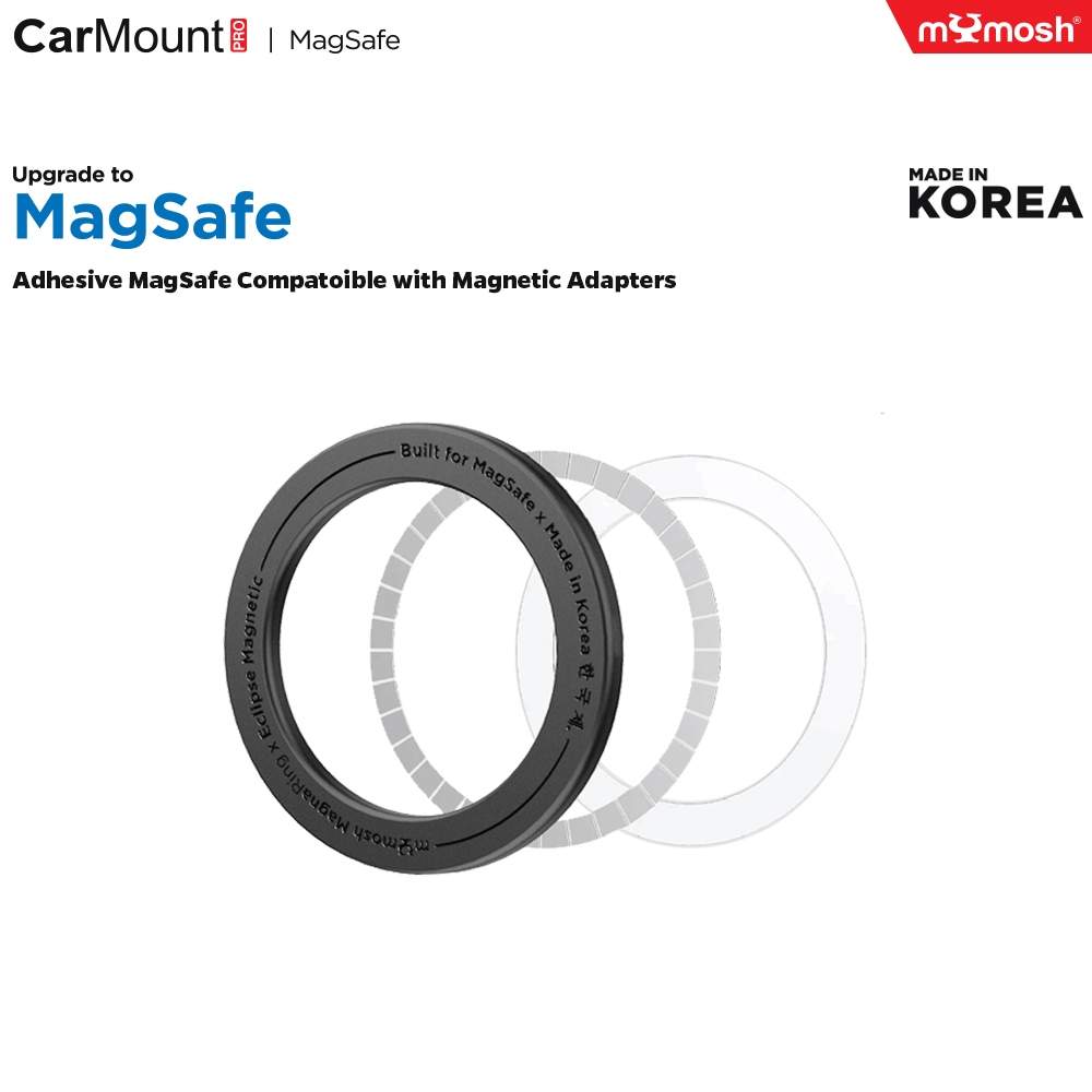 MYMOSH MAGNA RING ADHESIVE MAG.SAFE COMPATIBLE METAL RING WITH ULTRA ...