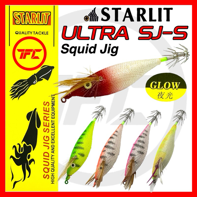 STARLIT ULTRA SQUID JIG Ultra SJ-S Candat Sotong Egi Eging | Shopee Malaysia