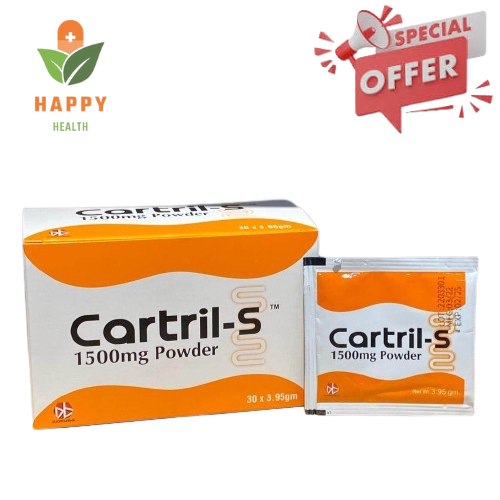 [ Exp 7/2026 ] CARTRIL-S 1500MG POWDER SACHET 30'S - Treat ...