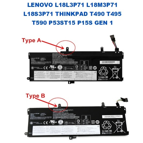 LENOVO L18L3P71 L18M3P71 L18S3P71 THINKPAD T490 T495 T590 P53ST15 P15S ...