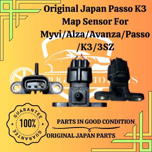Original Japan Passo K3 Map Sensor For Myvi/Alza/Avanza/Passo/K3/3SZ ...