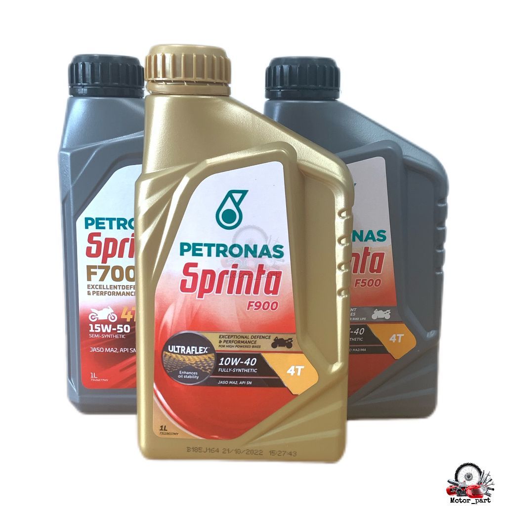 PETRONAS SPRINTA MINYAK HITAM F500 F700 F900 Petronas Sprinta 4T ...