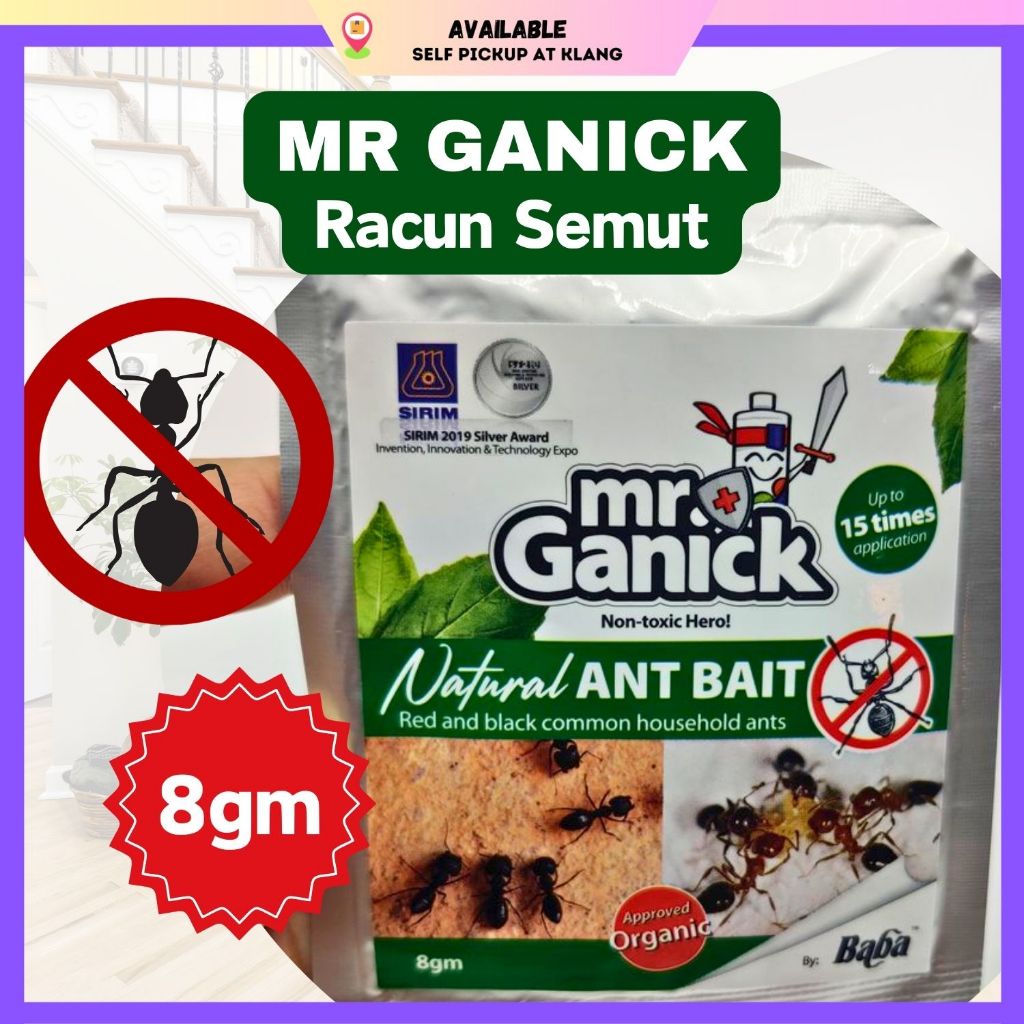 Mr Ganick Racun Semut Organik Kawalan semut tanpa racun Umpan semut ...