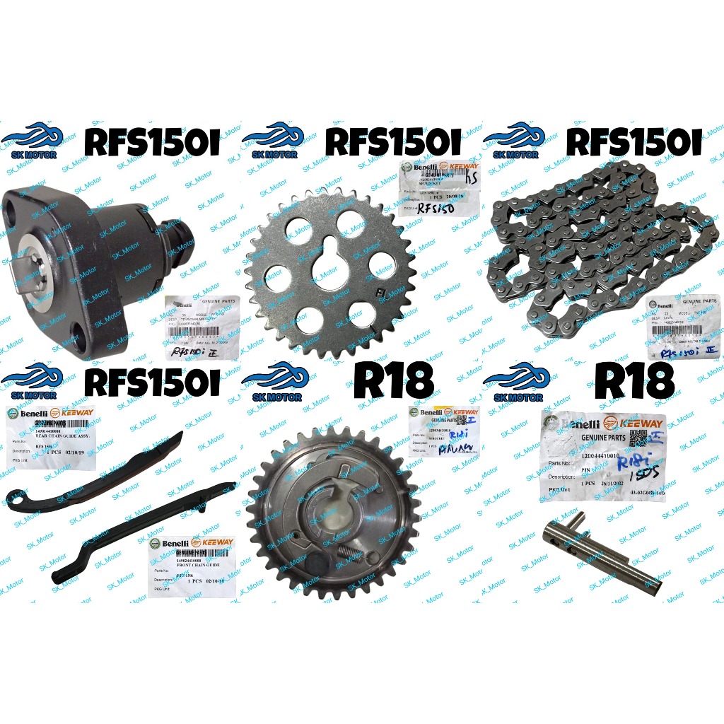 Benelli RFS150 RFS 150 i S 150S R18 Original Tensioner Block Timing ...