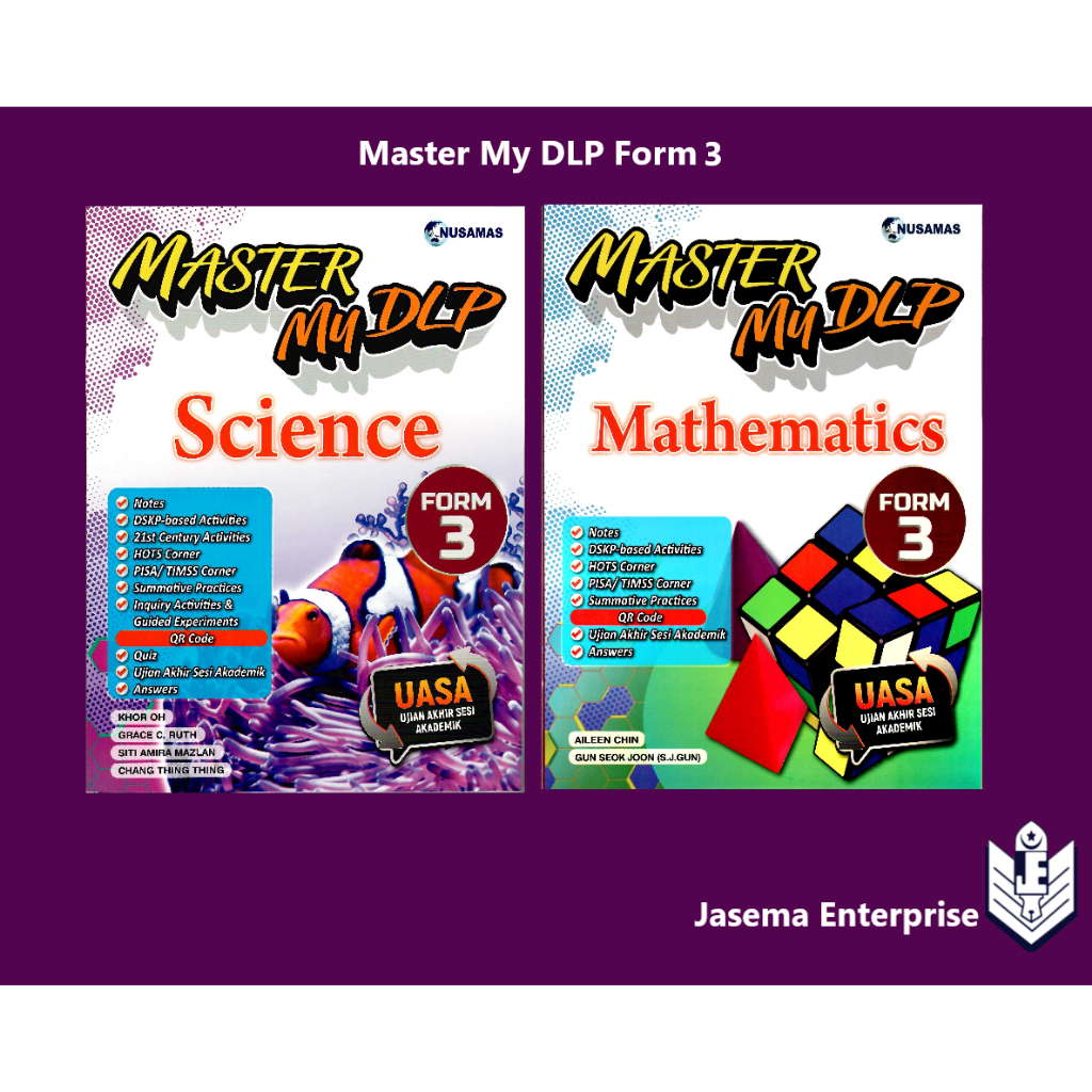 Master My DLP Form 3 Mathematics | Science | Shopee Malaysia