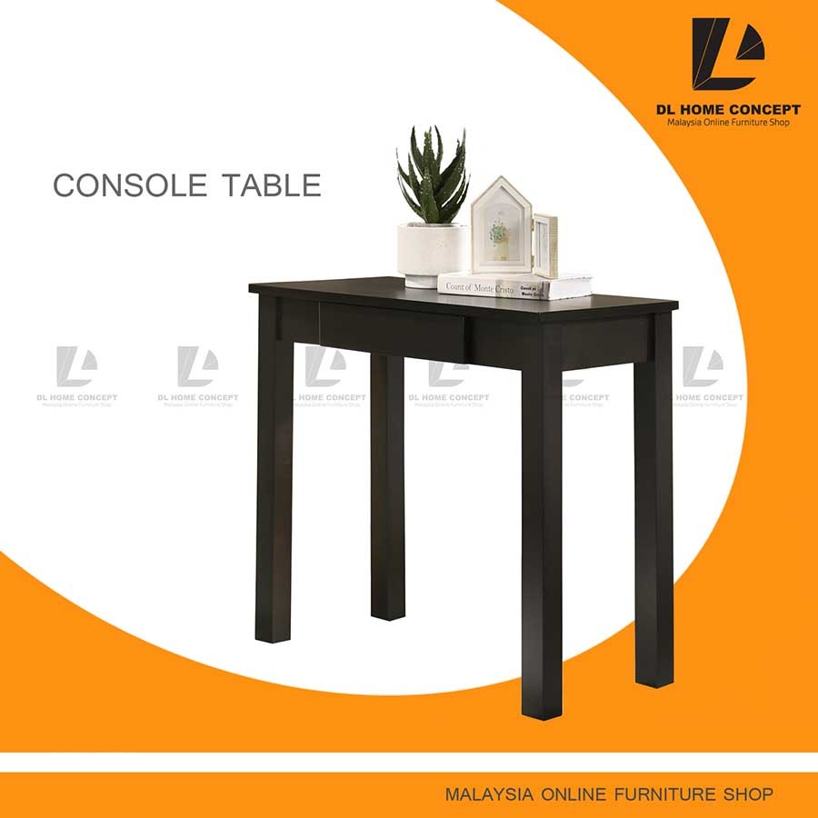 DL Home Concept JS Solid Console Table with Drawer | Shopee Malaysia
