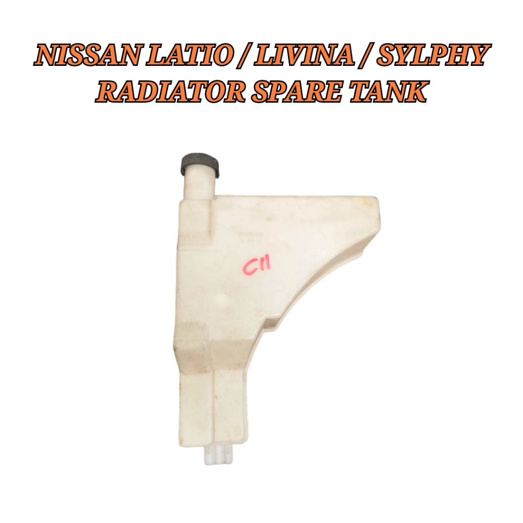 🇯🇵🇯🇵 Radiator Spare Tank / Tangki Air Simpanan Nissan Livina Latio ...