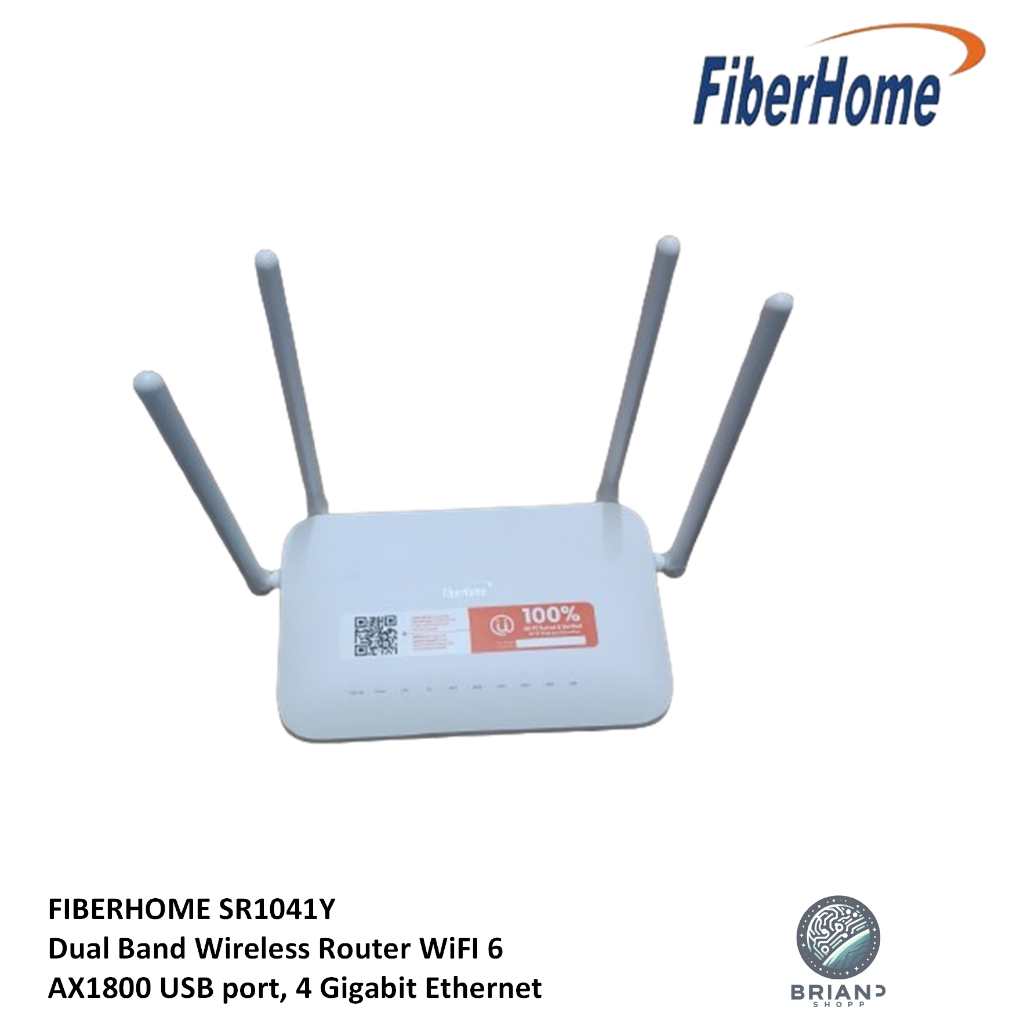 Genuine FIBERHOME Dual Band Wireless Router WIFI 6 AX1800 SR1041Y for ...
